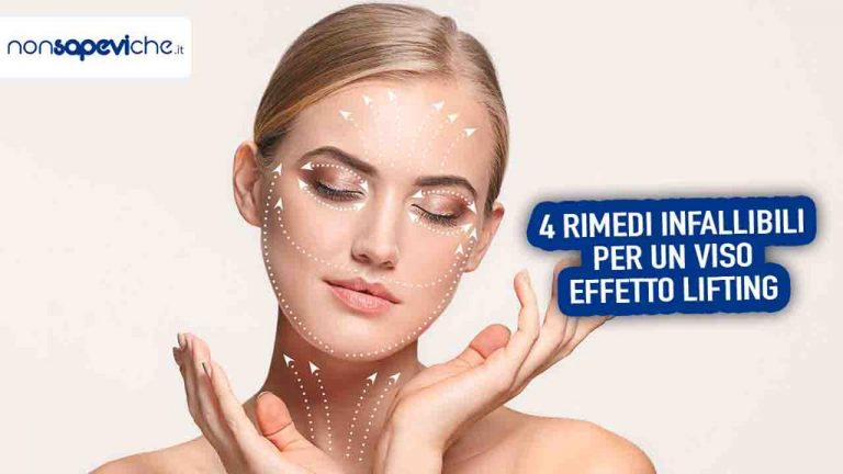 4 rimedi infallibili per una viso effetto lifting - nonsapeviche.it